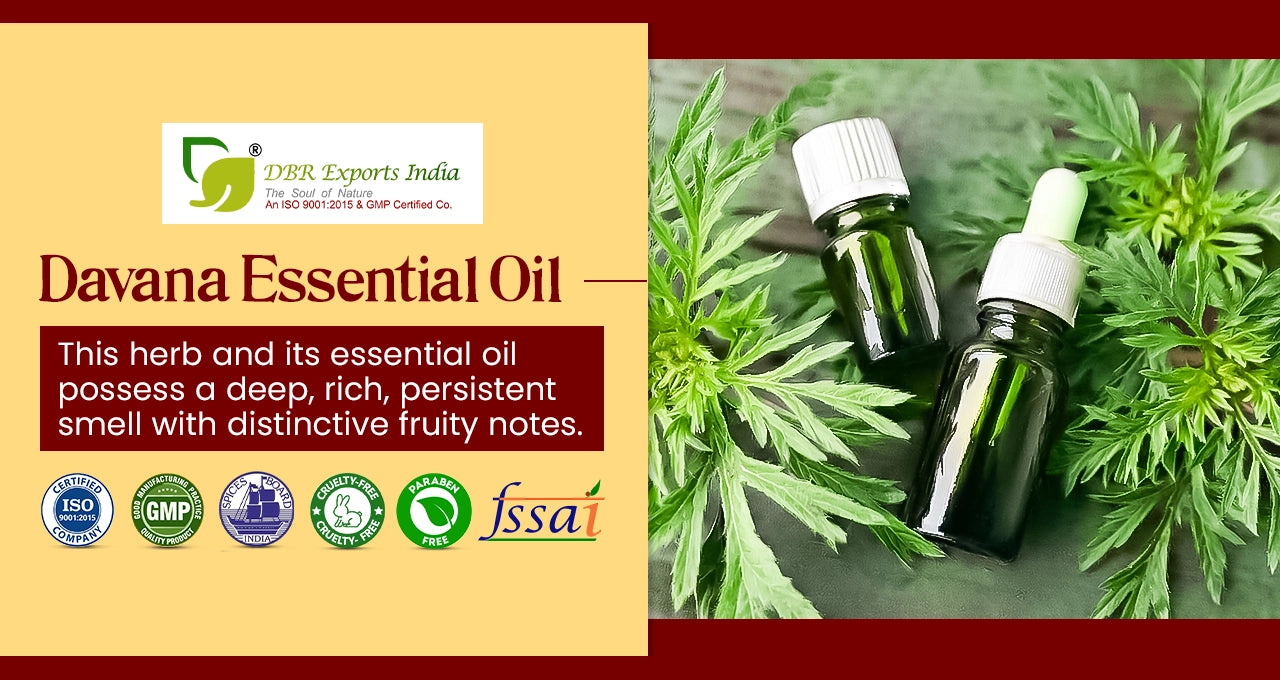 Unlock New Markets with Davana Essential Oil's Diverse Uses – DBR ...